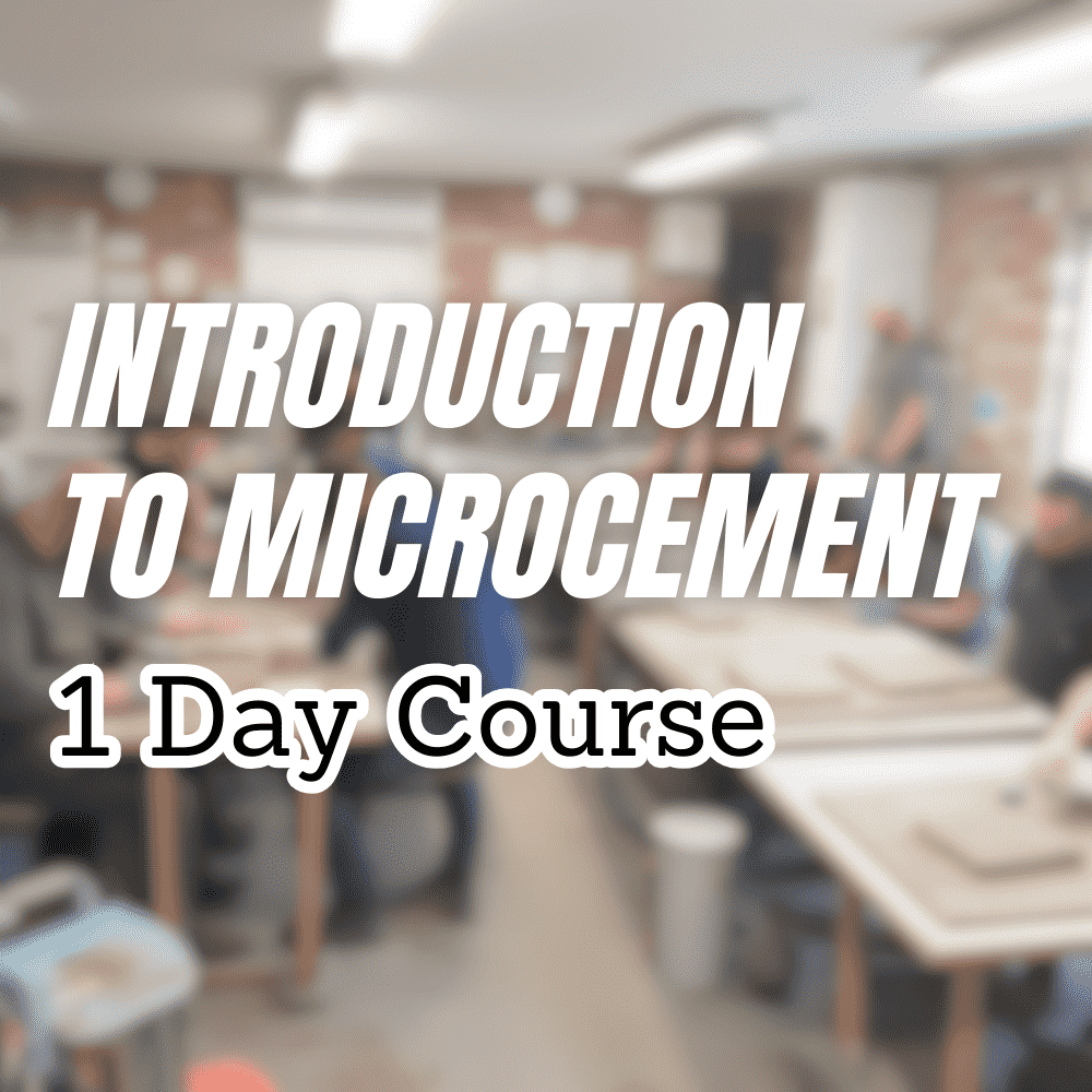 Microcement Training - Basics - 1 Day – Concrete Lab