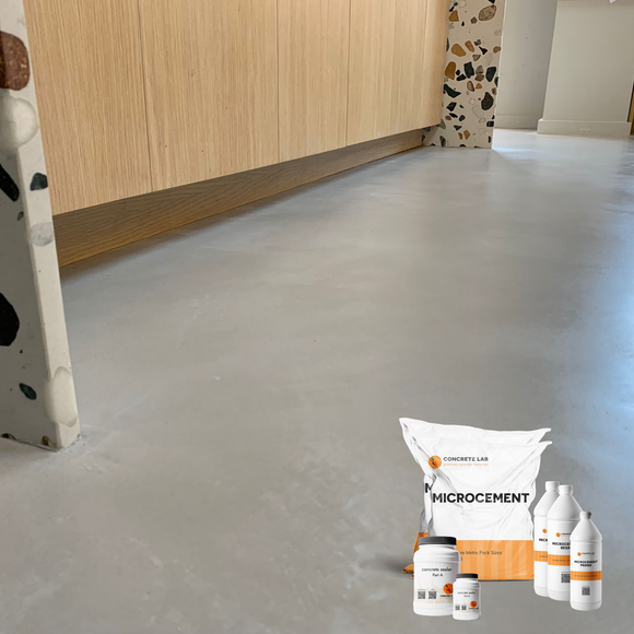 Microcement Floor Kit | 5m² & 10m² | Concrete Lab