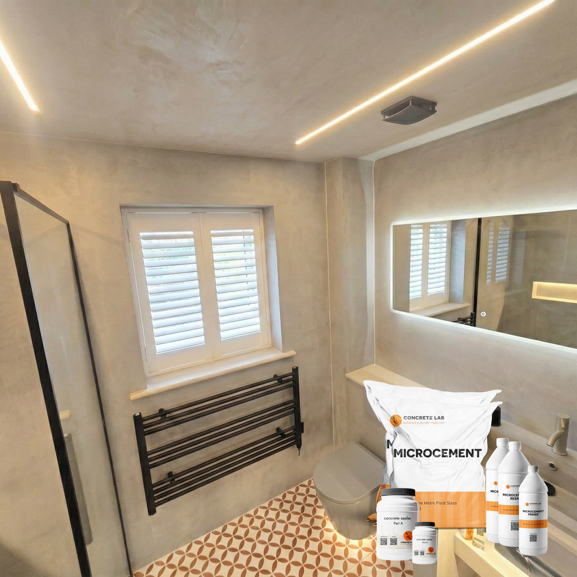 Microcement Wall Kits – Concrete Lab